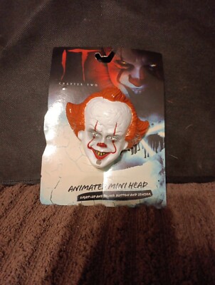 It Chapter Two Pennywise Animated Mini Head Eyes Light Up Sensor | eBay