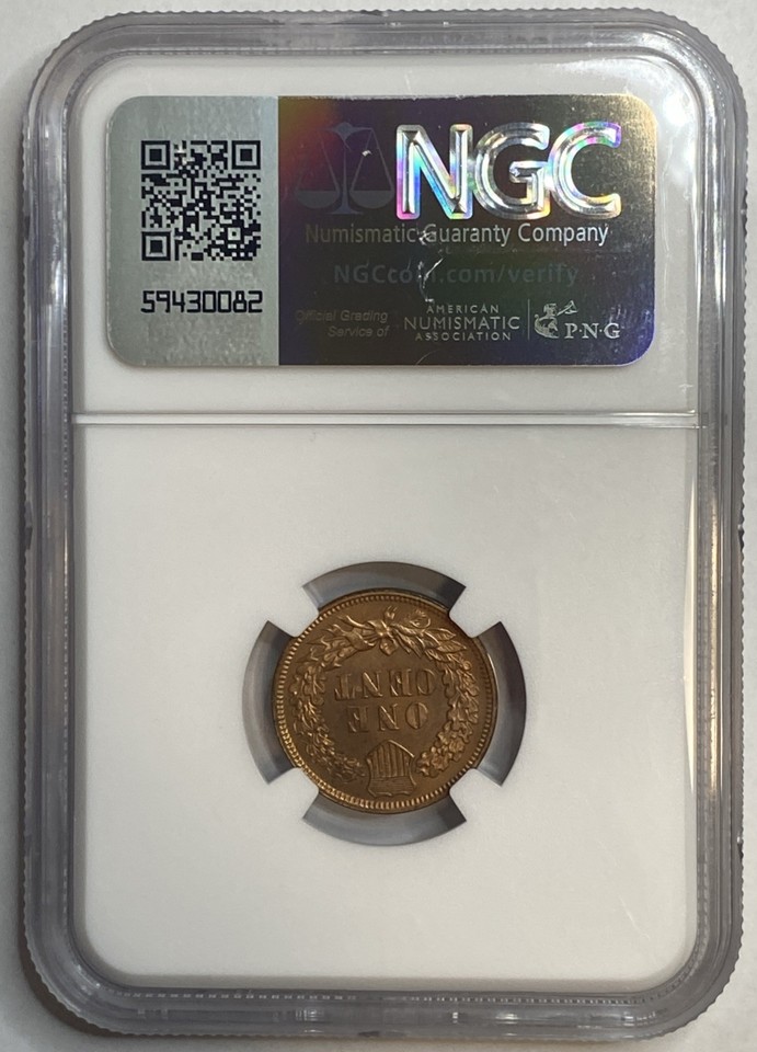 1879 Indian Cent Proof NGC PF64RB Nearly Full Red Exact Coin Imaged | eBay