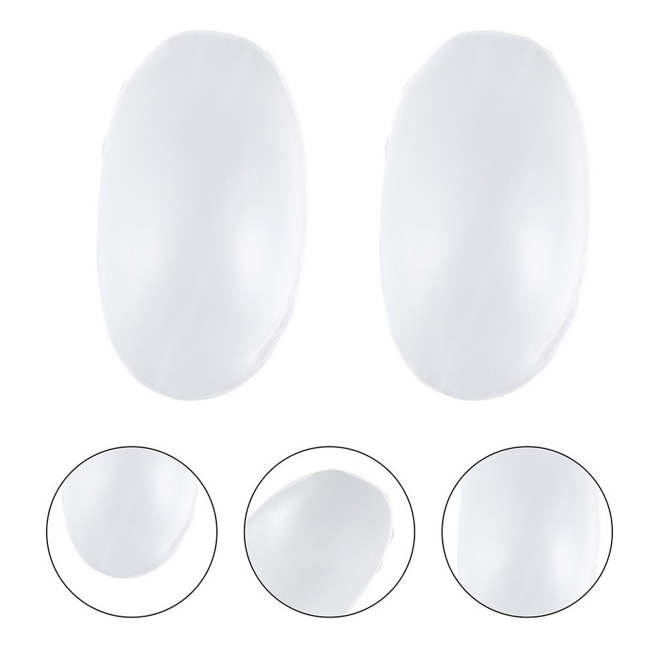 2 Pairs Anti-skid Shoulder Pad Support Womens Pads Removable Anti-slip ...