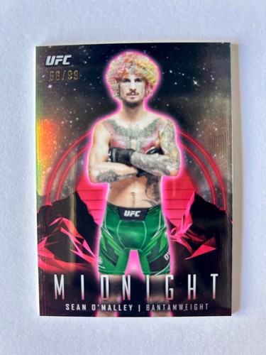 2024 Topps Midnight UFC Sean O’Malley Twilight Parallel SSP #56/99 MMA ...