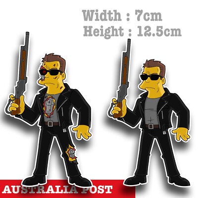 Arnold Terminator Robot , The Simpsons Arnold Terminator Robot Decal ...