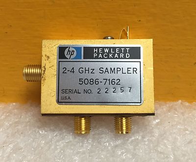 HP / Agilent 5086-7162 2.0 to 4.0 GHz, SMA (F-F-F) Sampler Assy. | eBay
