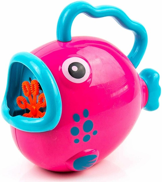 Toysery Fish Bubble Machine 1000s of Bubbles in Minutes Best for ...