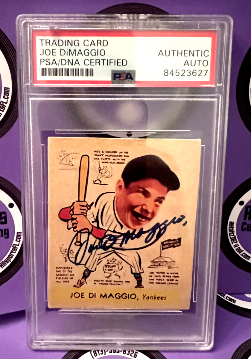 Cárta Baseball Joe Dimaggio Joe DiMaggio ⚾ #halloween
