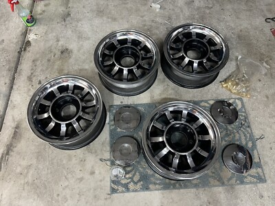 Vintage Western Bullet Wheels 15x5.5 Set Of 4 “restored” 4x130 Porsche ...
