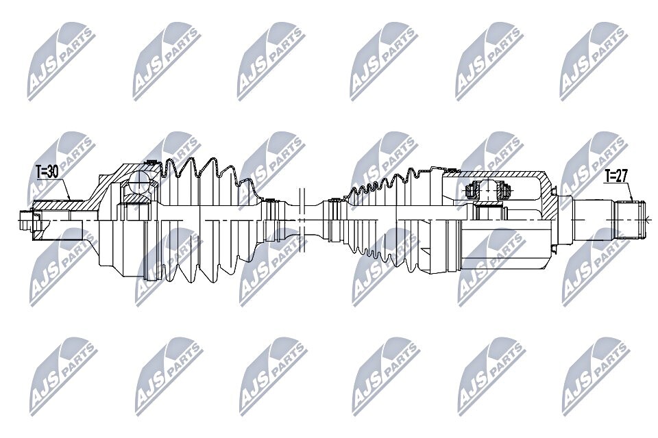 Drive Shaft Front Right For MERCEDES C218 W218 X218 W218 09-17 ...