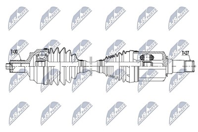Drive Shaft Front Right For MERCEDES C218 W218 X218 W218 09-17 ...