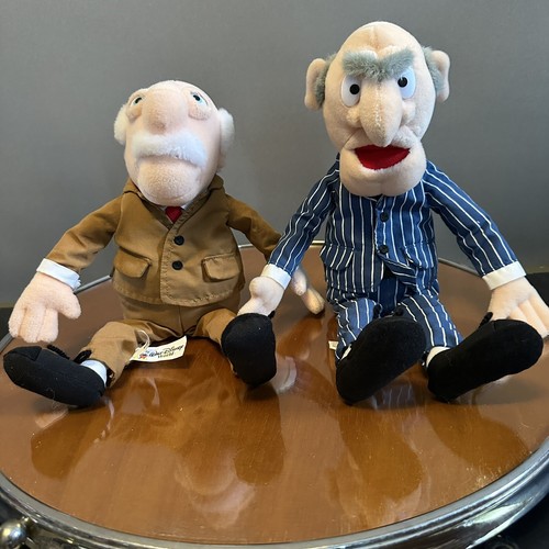 Muppet Vision 3D Statler & Waldorf Plush Dolls Walt Disney World Henson ...