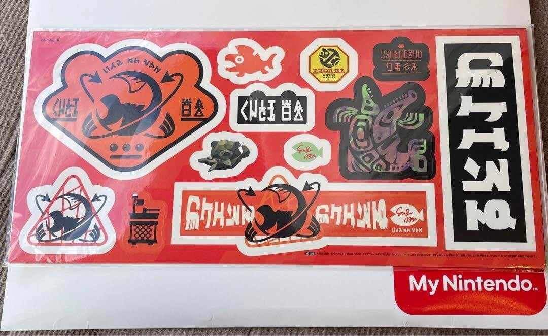 Rare My Nintendo official Limited Splatoon 2 Sticker / 3 set | eBay