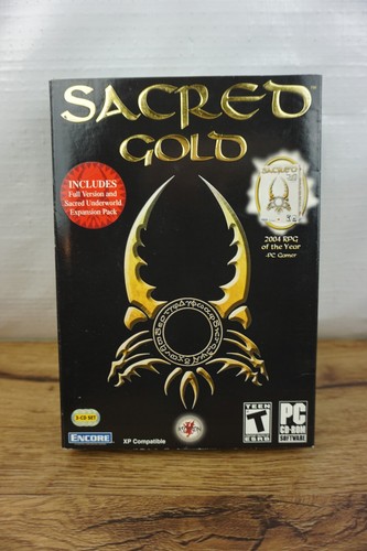 Sacred Gold (PC CD) US Retail Boxed Edition Complete | eBay