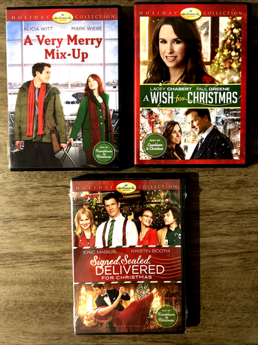 Very Merry Mix-up, Signed Sealed Delivered, a Wish for Christmas DVD's ...