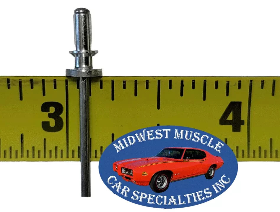 Ford Body Glass Vinyl Top Trim Molding Spot Weld Stud Rivet In Studs ...