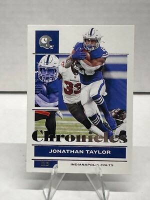 2021 Panini Chronicles Football #41 Jonathan Taylor Indianapolis Colts ...