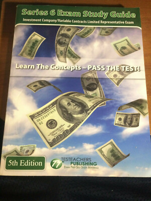 Series 6 Exam Study Guide by Testeachers Publishing | eBay