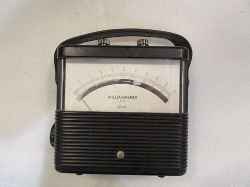 Vintage Weston Milliamperes D.C. Meter Model 901 | eBay