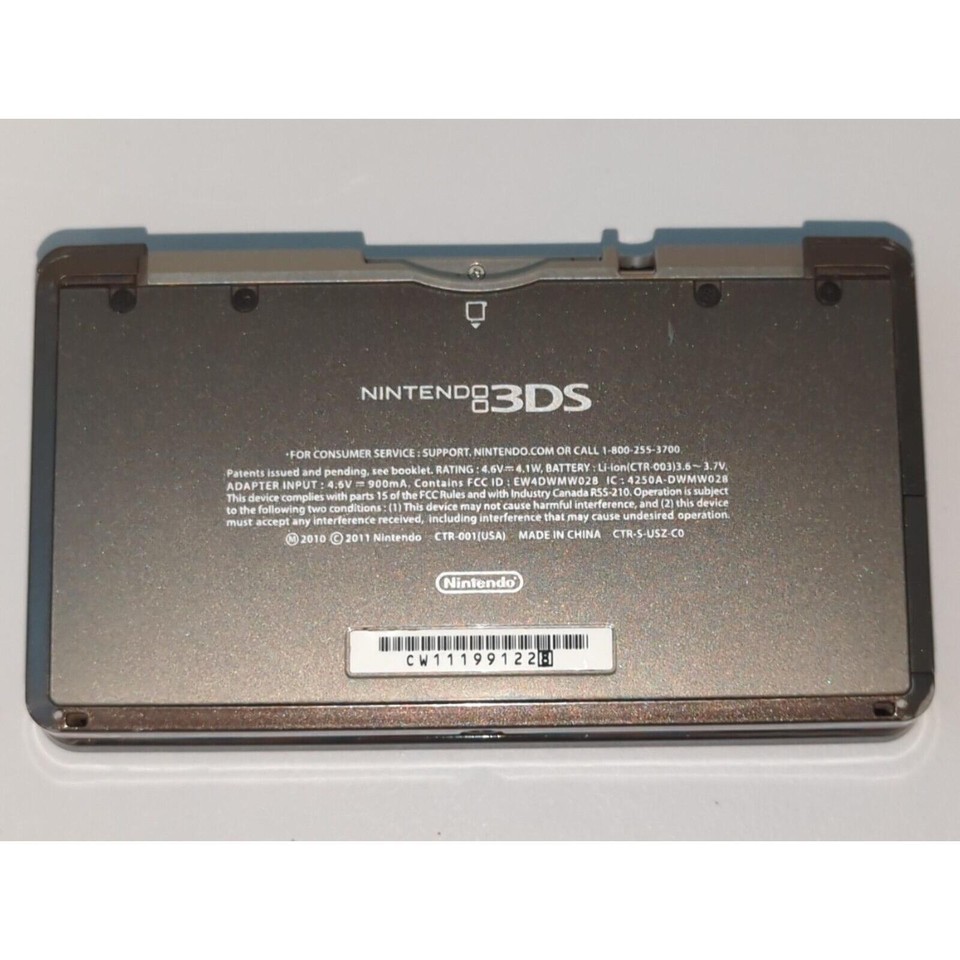 Nintendo 3DS Handheld System - Cosmo Black - In Original Box Good ...