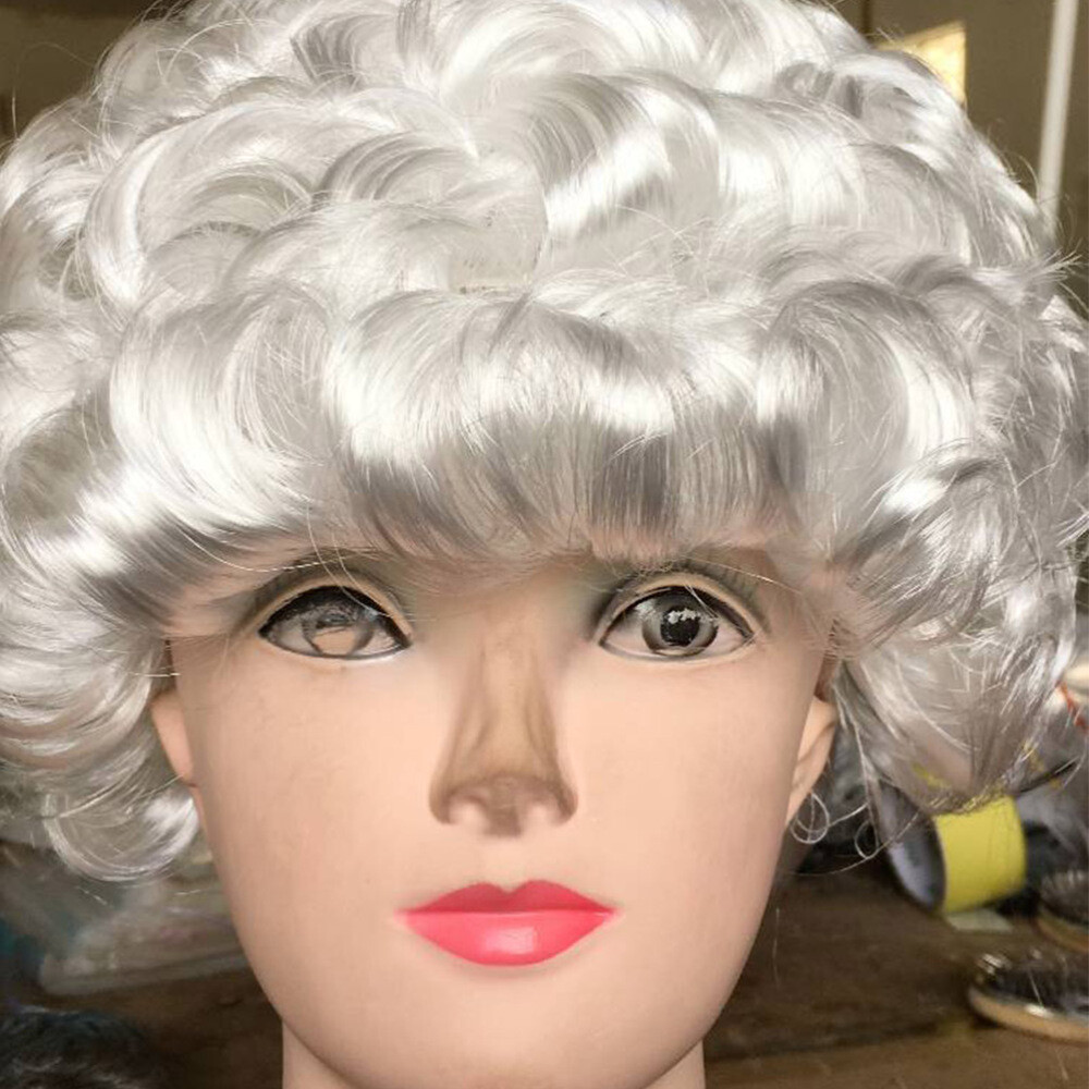 george wig costume cosplay wig Mens George Wigs Christmas Wig British ...