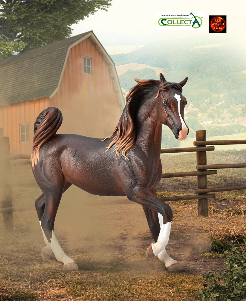 Flaxen Chestnut Arabian Horse