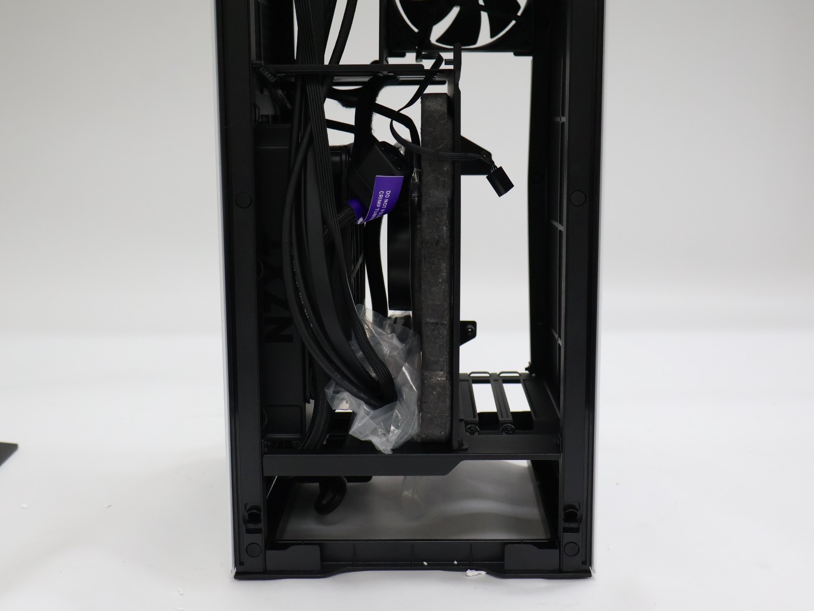NZXT H1 Mini-ITX Small Form Factor SFF PC Case Only CS-H11BW-US White ...