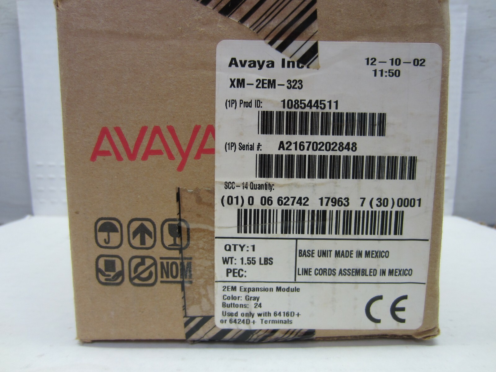 Avaya Definity XM24 Grey 24-Button Add-On-Module(7 In-Stock)(New Open ...