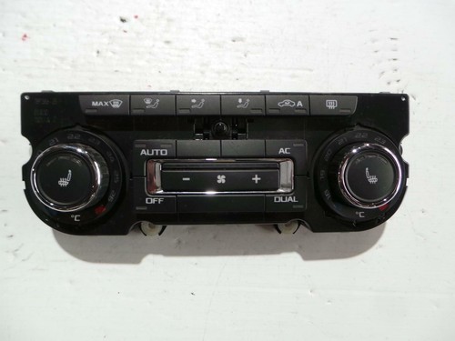 SKODA SUPERB HEATER/AC CONTROLS DUAL ZONE CLIMATE CONTROL, W/ SEAT ...