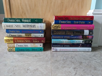 Lot of 15 Danielle Steel * Wanderlust Kaleidoscope Granny Dan Ranch ...