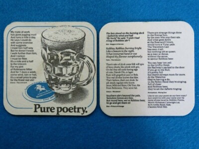 2 Beer Coasters: ROBINSON'S Brewery Best Bitter ~ England ~ VPure ...