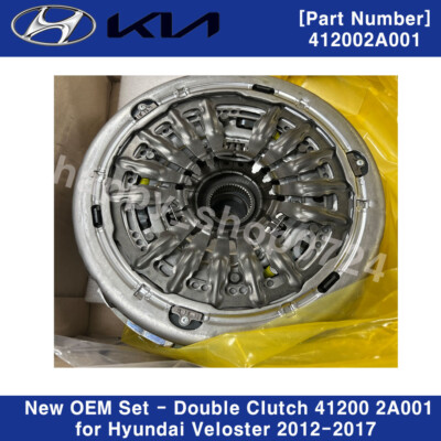 412002A001 OEM TRANS DOUBLE CLUTCH Set for HYUNDAI VELOSTER 2012-2017 ...