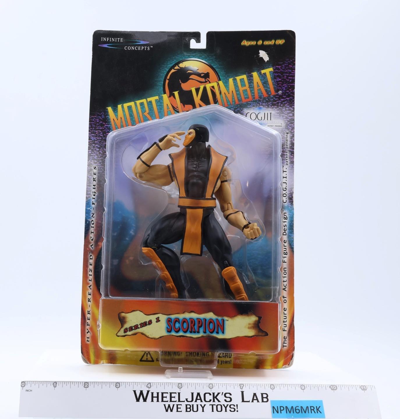 Scorpion Mortal Kombat 2000 Infinite Concepts Action Figure NEW SEALED ...