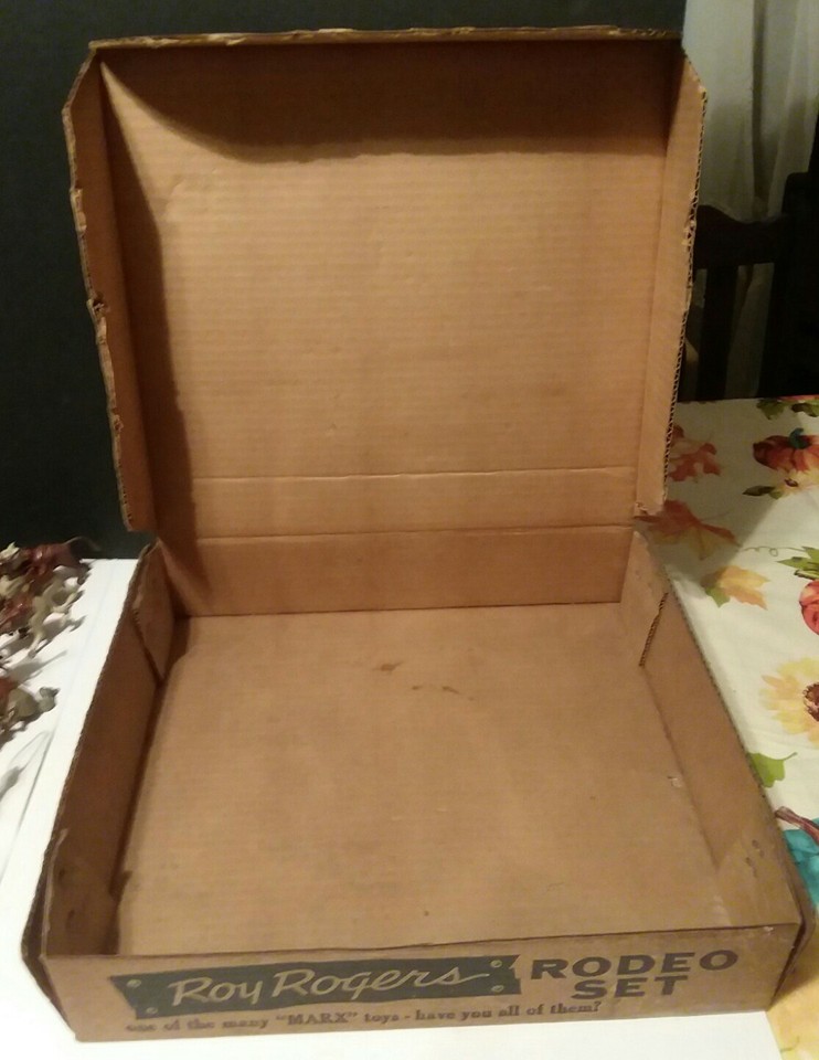 Marx Toys Roy Rogers Rodeo Set Playset #3690 Vintage | eBay