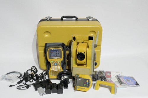 Topcon GPT-9001A 1" Robotic Total Station FC 2500 Used Survey Equipment ...