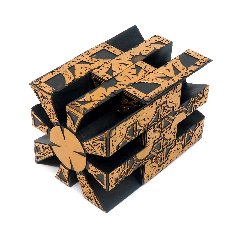 Hellraiser Cube Puzzle Box Lament Configuration Functional Pinhead Prop ...