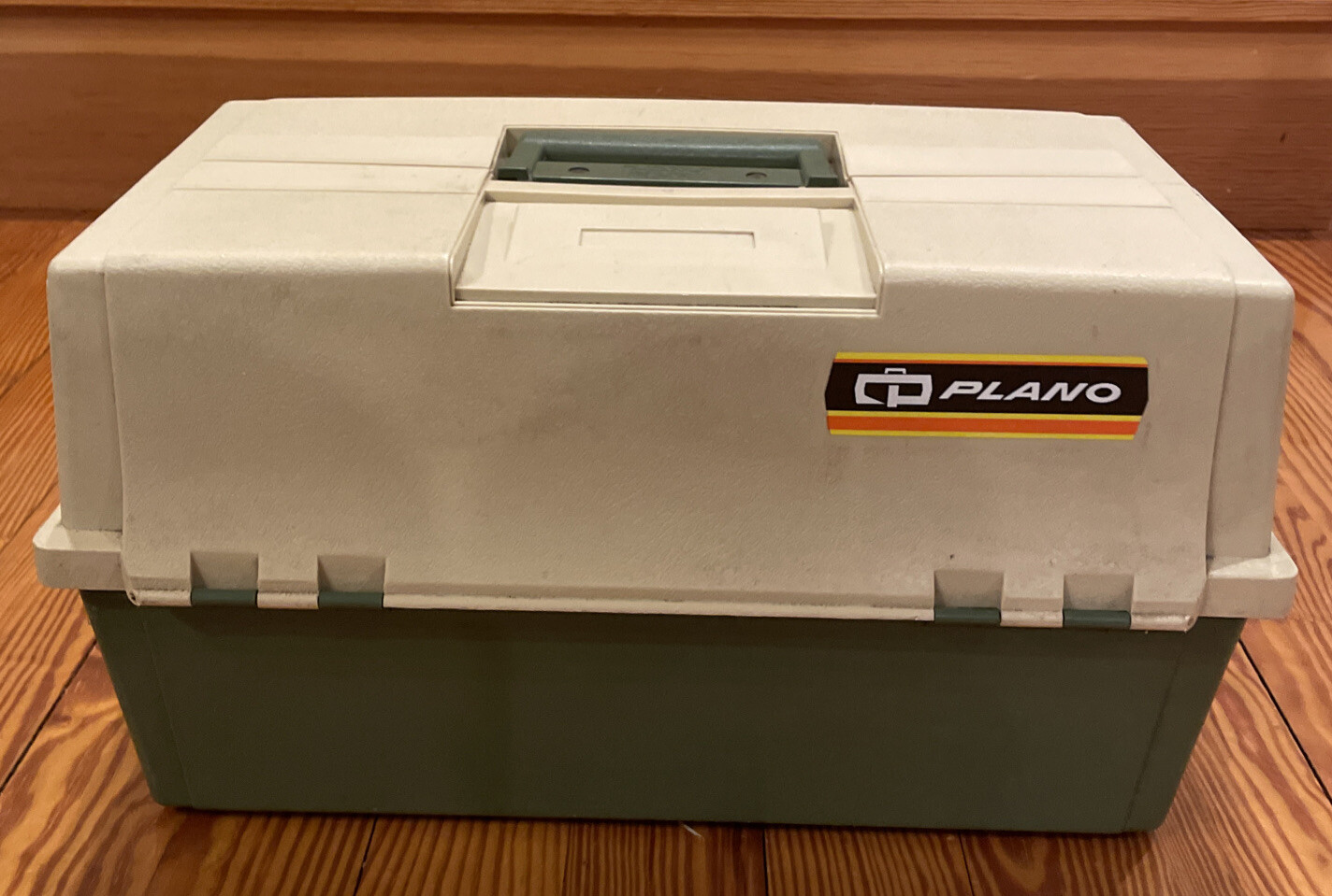 Vintage Plano 8606 Lockable Fishing Tackle Box Large RC Airplane Parts ...