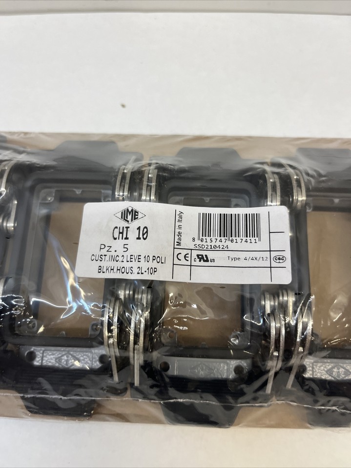 LOT OF 5 - ILME CHI-10 HEAVY DUTY CONNECTOR BASE | eBay