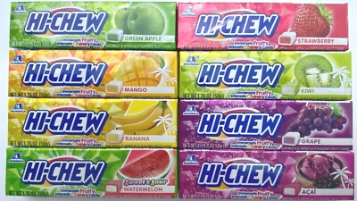 Hi-Chew Japanese Chewy Fruit Candy - 6 PACK PICK YOUR OWN MIX - FREE ...