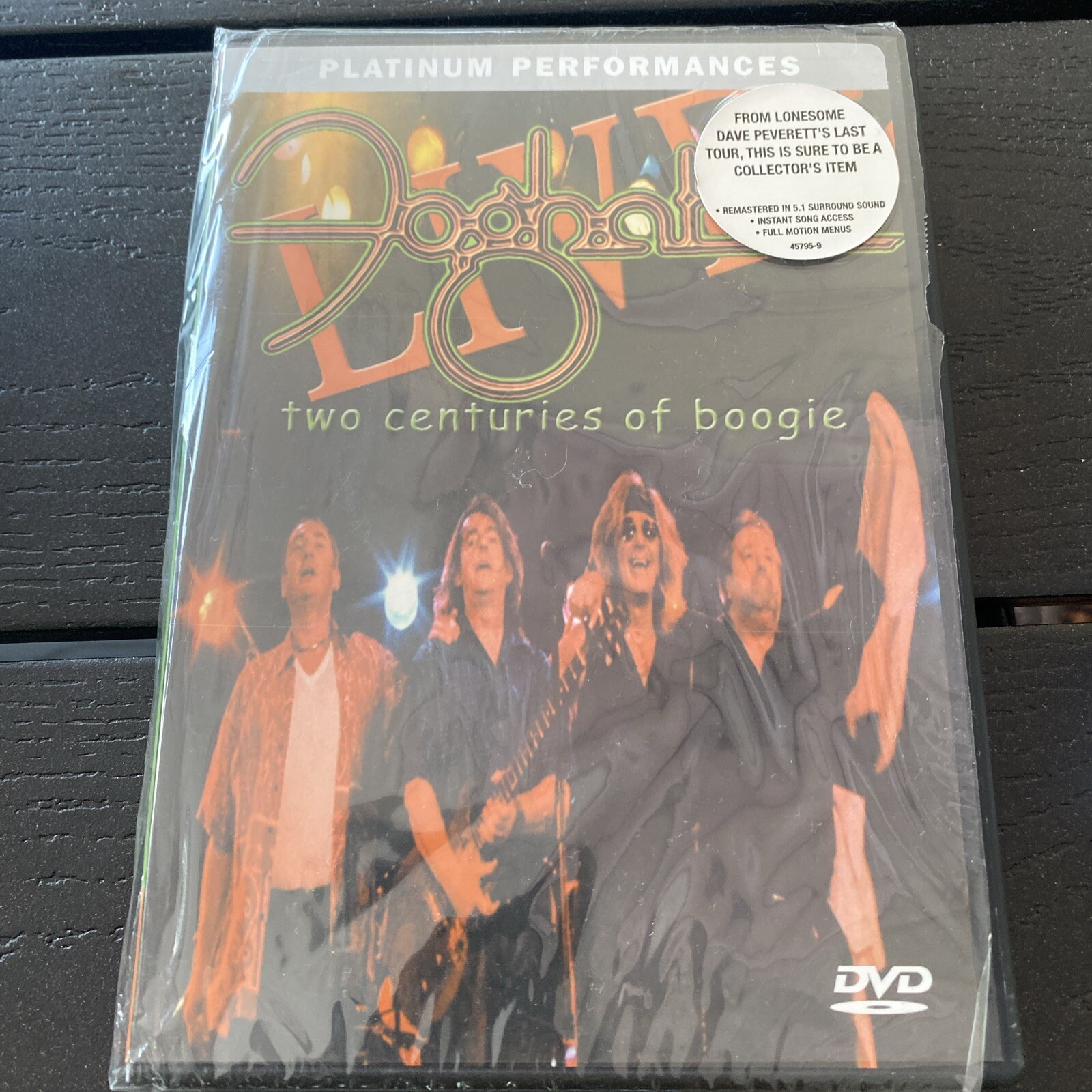 Foghat Live - Two Centuries of Boogie (DVD, 2001, BMG) 5.1 755174579592 ...