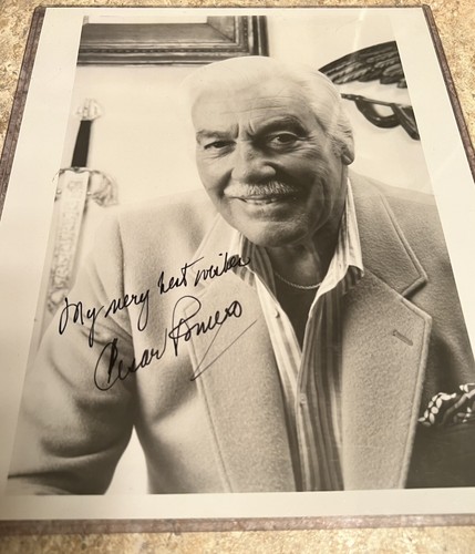 CESAR ROMERO (THE FIRST JOKER FROM BATMAN) Hand Signed Autographed | eBay