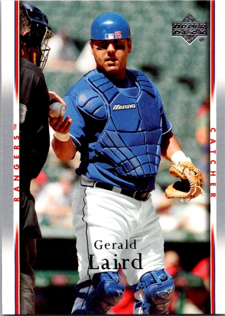 2007 Upper Deck Gerald Laird #223 Texas Rangers Baseball Card | eBay
