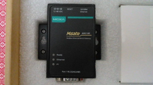 Moxa MGate MB3180 Modbus TCP to RTU/ASCII Gateway 1-Port RS232/485 ...