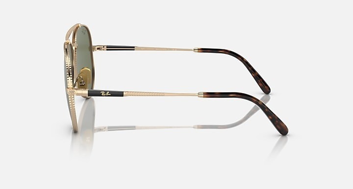 Ray Ban Sunglasses RB8225 313852 58-14 Titanium Gold AVIATOR II ...
