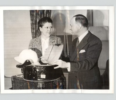 Explorer ATTILIO GATTI & Wife Returned from AFRICA EXPEDITION 1939 ...
