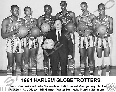 1964 HARLEM GLOBETROTTERS 8X10 TEAM PHOTO | eBay