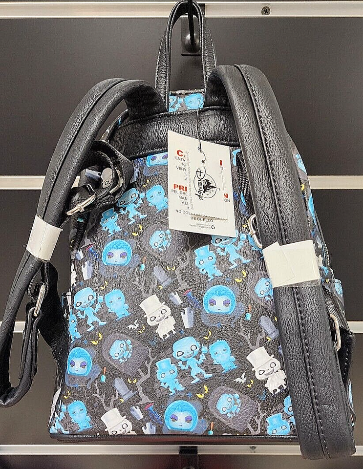 LOUNGEFLY BAG MINI BACKPACK DISNEY PARKS HAUNTED MANSION GHOSTS - New ...