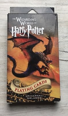 Universal Studios Wizarding World Harry Potter Creatures Playing Cards ...