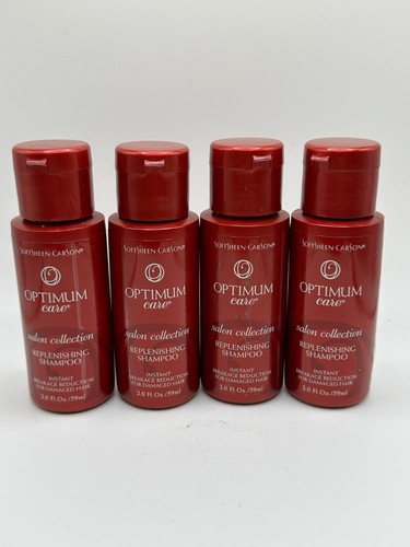 (4) Softsheen Optimum Care Salon Collection Replenishing Shampoo - 2 oz ...