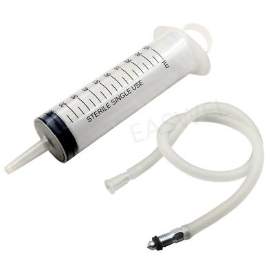1 Set 100ml Motorcycle Bike Scooter Reverse Brake Bleeding Syringes Kit ...
