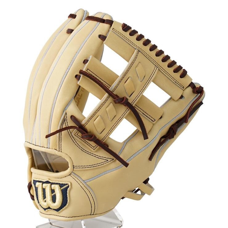 Wilson Staff DUAL TEDDY BEAR LOGO Infielder Baseball Glove RH Hard type ...