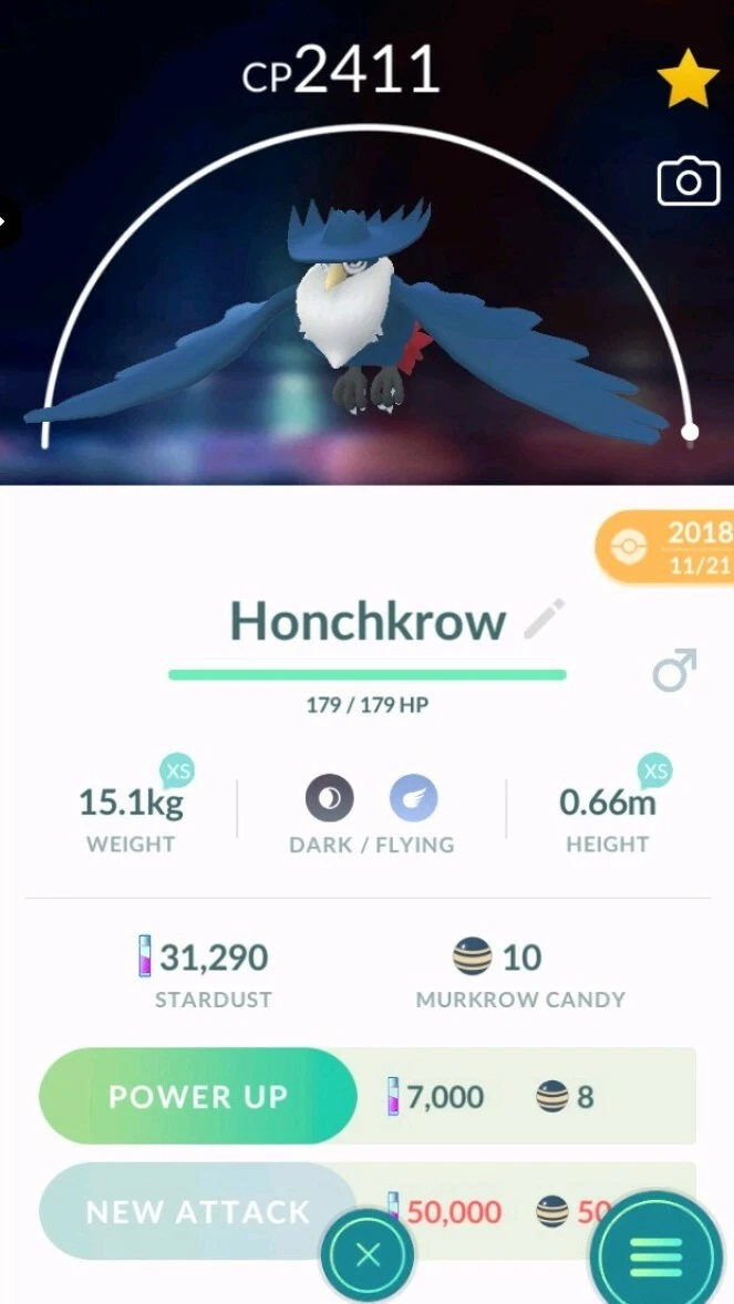 Murkrow Evolution