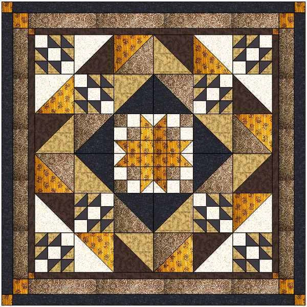 Medallion Star Quilt Pattern Medallion Star