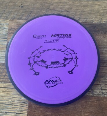 MVP Electron Matrix 179g Disc Golf midrange 5/4/-1/2 Purple | eBay
